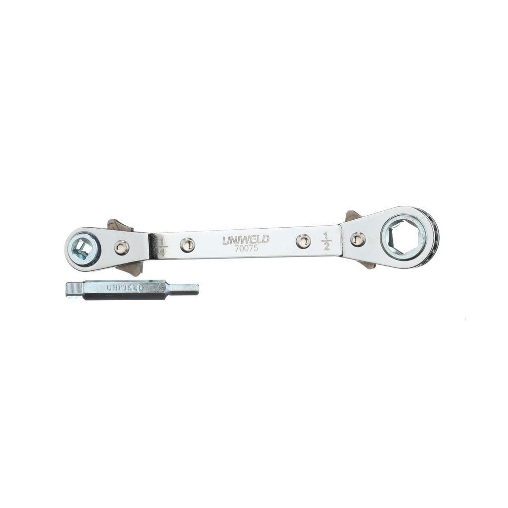 TP-70075 - Heavy Duty Offset Ratchet Wrench - Hex Openings 1/2" and 9 ...
