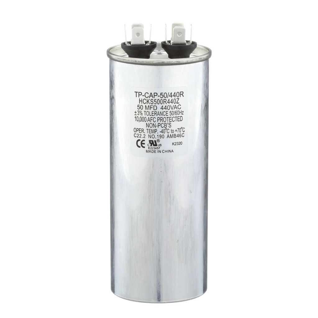 TP-CAP-50/440R - Round Run Capacitor 50 MFD 440 VAC – tradeprohvac