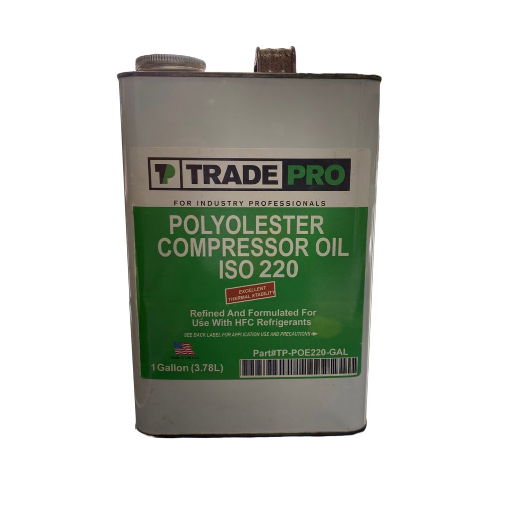 TP-POE220-GAL - 220 Polyol Ester Compressor Oil (Gallon) – tradeprohvac